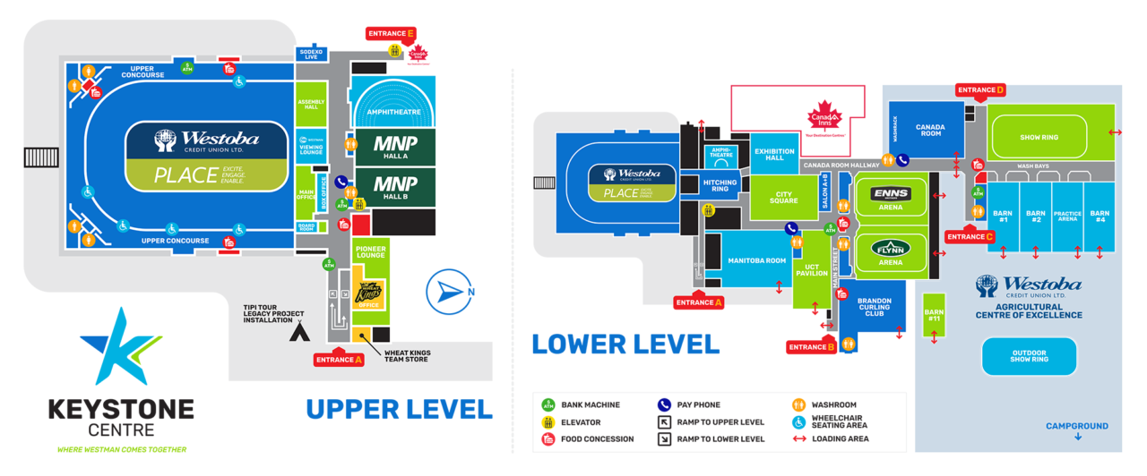 Facility Map - Keystone Centre