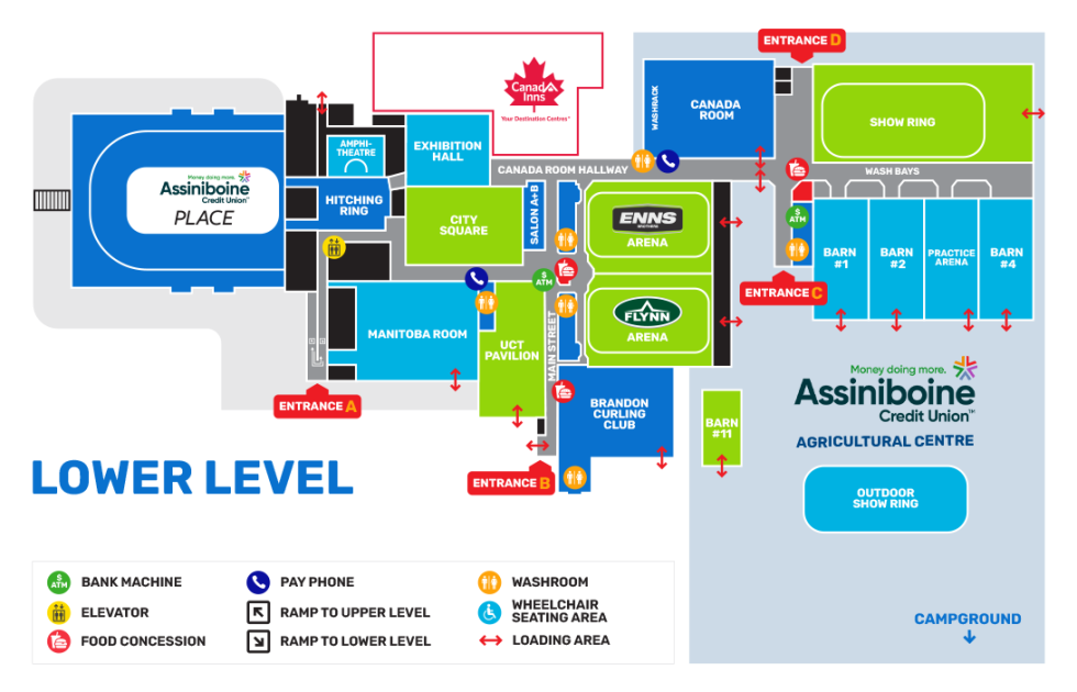 Facility Map - Keystone Centre