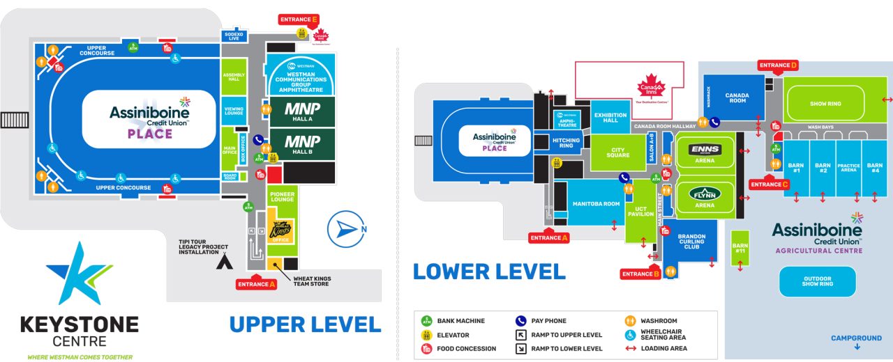 Facility Map - Keystone Centre